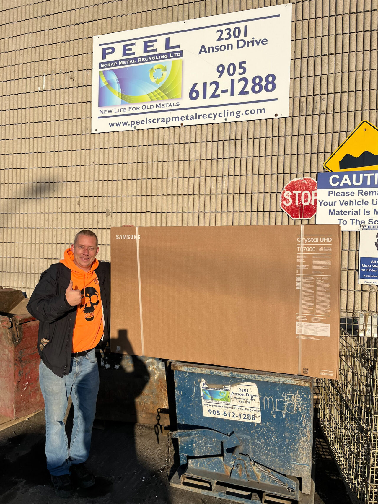 Customer Appreciation Raffle Winners | Trusted Peel Scrap